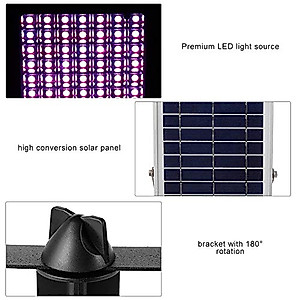 PBOHUZ Garden Light-Solar Powered LED Ground Light Outdoor Lawn Lamp for Home Garden Courtyard Outdoor