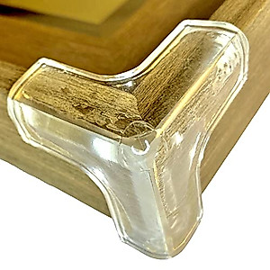 Corner Bumper Protector, 12 Pcs,Strong Hold, Corner Protector Baby, Corner Guards Baby proofing Corners and Edges, Table Corner Protectors Baby, Clear & Transparent ( Small)