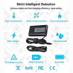 65W Type C USB-C Charger for Dell XPS 13 9350 9360 9365 9370 9380 12 9250 Latitude 7275 7370 5175 5285 5290 7390 2in1 LA65NM170 HA65NM170 02YK0F 0M1WCF LA45NM150 0HDCY5