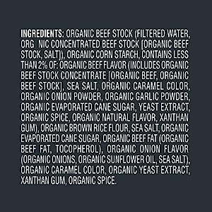 Imagine Organic Gravy, Savory Beef, 13.5 Oz (Pack of 12)
