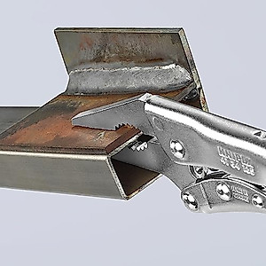 KNIPEX - 41 34 165 Knipex Tools LP - 4134165 6-1/4" Grip Pliers w/ Long, Narrow Jaw, Nickel Plated