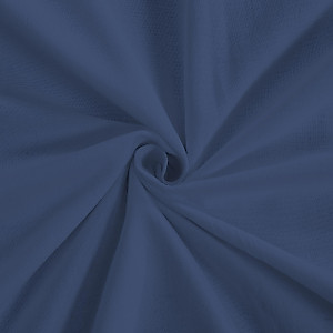 TARAN LIVING Thanksgiving Duvet Cover Set Soft Double Brushed Duvet Set, Bedroom Decor Set for All Seasons Christmas Duvet Cover with Pillow Shams, Comforter Not Included - Blue, Queen (90"x90")