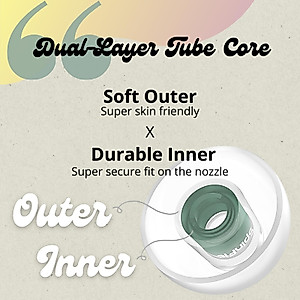 SpinFit Omni for True Wireless Earbuds & IEMs - SS - Patented Silicone Eartips for Replacement (1 Pair) (3.7 mm Nozzle Dia.)