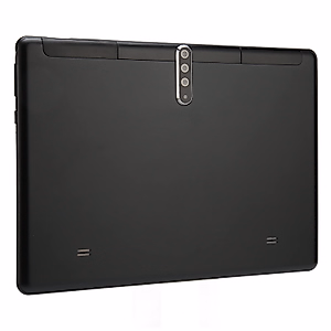 GLOGLOW Tablet Computer, HD Screen Tablet 10.1Inch 5MP Rear 2.4Ghz Black for Working (US Plug)