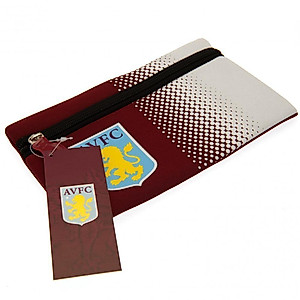 Aston Villa FC Pencil Case (One Size) (Claret Red/White)