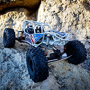Axial RC Truck 1/10 RBX10 Ryft 4WD Rock Bouncer Kit, Gray, AXI03009