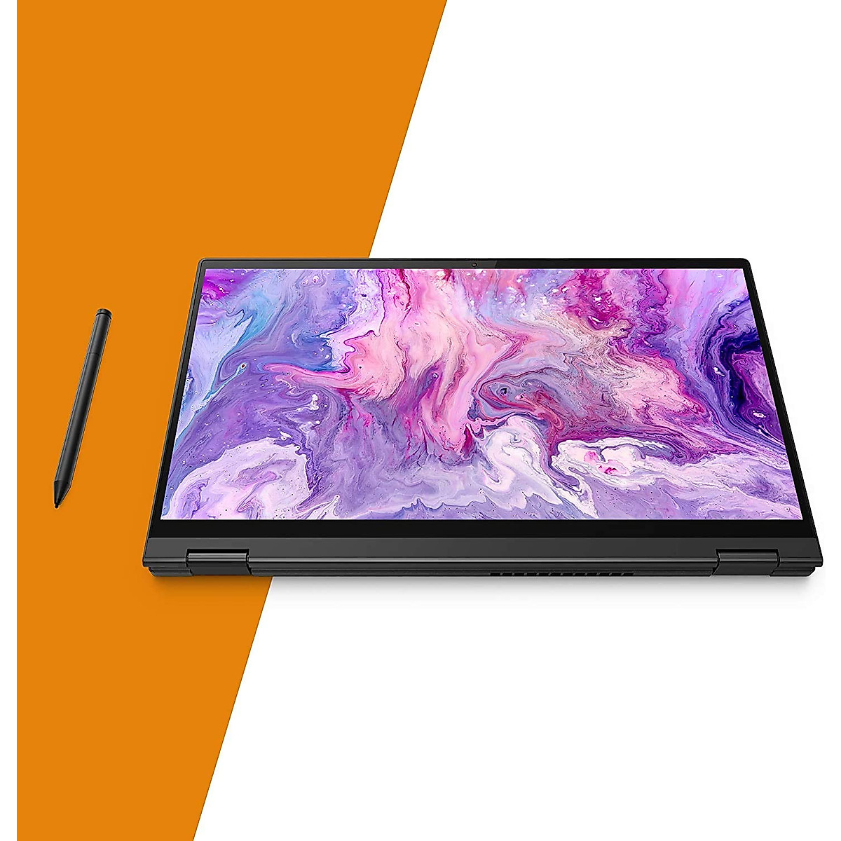 2021 LENOVO IdeaPad Flex5 14" Touchscreen 2-in-1 Laptop AMD Ryzen 5 5500U 6 Cores 16GB RAM DDR4 256GB SSD Radeon Graphics HDMI USB-C Fingerprit Windows 10 Pro w/RATZK 32GB USB Drive and Pen