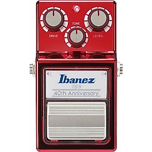 Ibanez Limited-edition 40th Anniversary TS9 Tube Screamer Overdrive Pedal