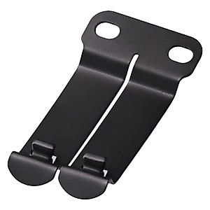 Urjumpea Discreet Monoblock Clip Sheath Belt Clip Clasp Metal Mounting Hardware with Screws, Holster Sheath Belt Clip Clasp