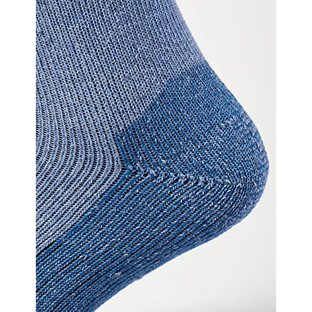 Carhartt Men's Heavyweight Synthetic-Wool Blend Boot Sock 2 Pack, Denim, Large