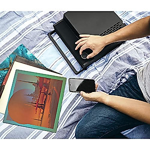 Victrola Revolution GO 3-Speed Bluetooth Portable Record Player with Built-in Speakers | Black VSC-750SB-BLK