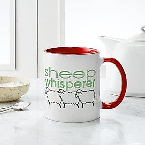 CafePress Sheep Whisperer Mug Ceramic Coffee Mug, Tea Cup 11 oz
