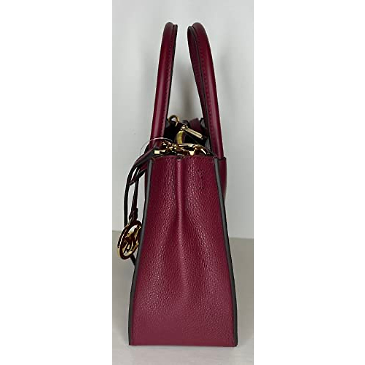 Michael Kors MICHAEL Michael Kors Mercer MD Messenger bundled SM TZ Coinpouch Purse Hook (Mulberry)