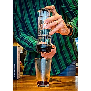 Delter Coffee Press, 400ml, Transparent Grey