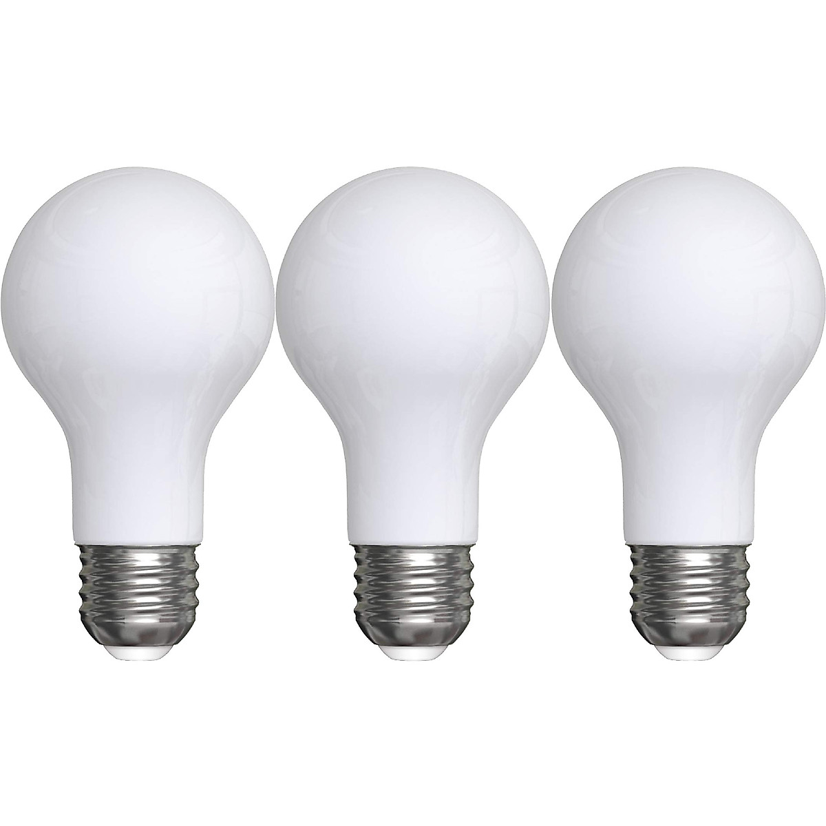 GE Lighting 99202 Frosted General Purpose Classic Shape A21 Daylight LED 16-Watt (100-Watt Replacement), 1520-Lumen Medium Base, 3 Count (Pack of 1)