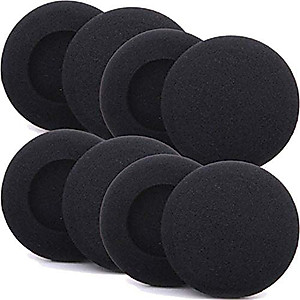 Ear Cushions Foam Replacement for Supra Plus Encore and Most Standard Size Office Telephone Headsets H251 H251N H261 H261N H351 H351N H361 H361N Headphones Disposable Covers, 5 Pairs