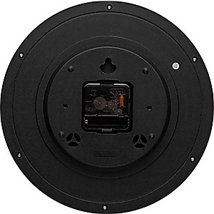 NUOVO 10 Inch Wooden Round Wall Clock Silent & Non-Ticking Retro Wall Clock Operated for Living Room Bedroom Kitchen(26 cm/ 10")