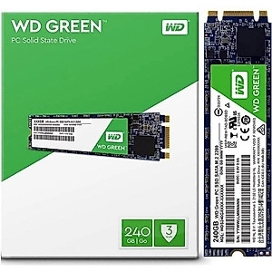 Western Digital SSD WDS240G2G0B 240GB M.2 2280 SATA 6GB S WD Green Retail