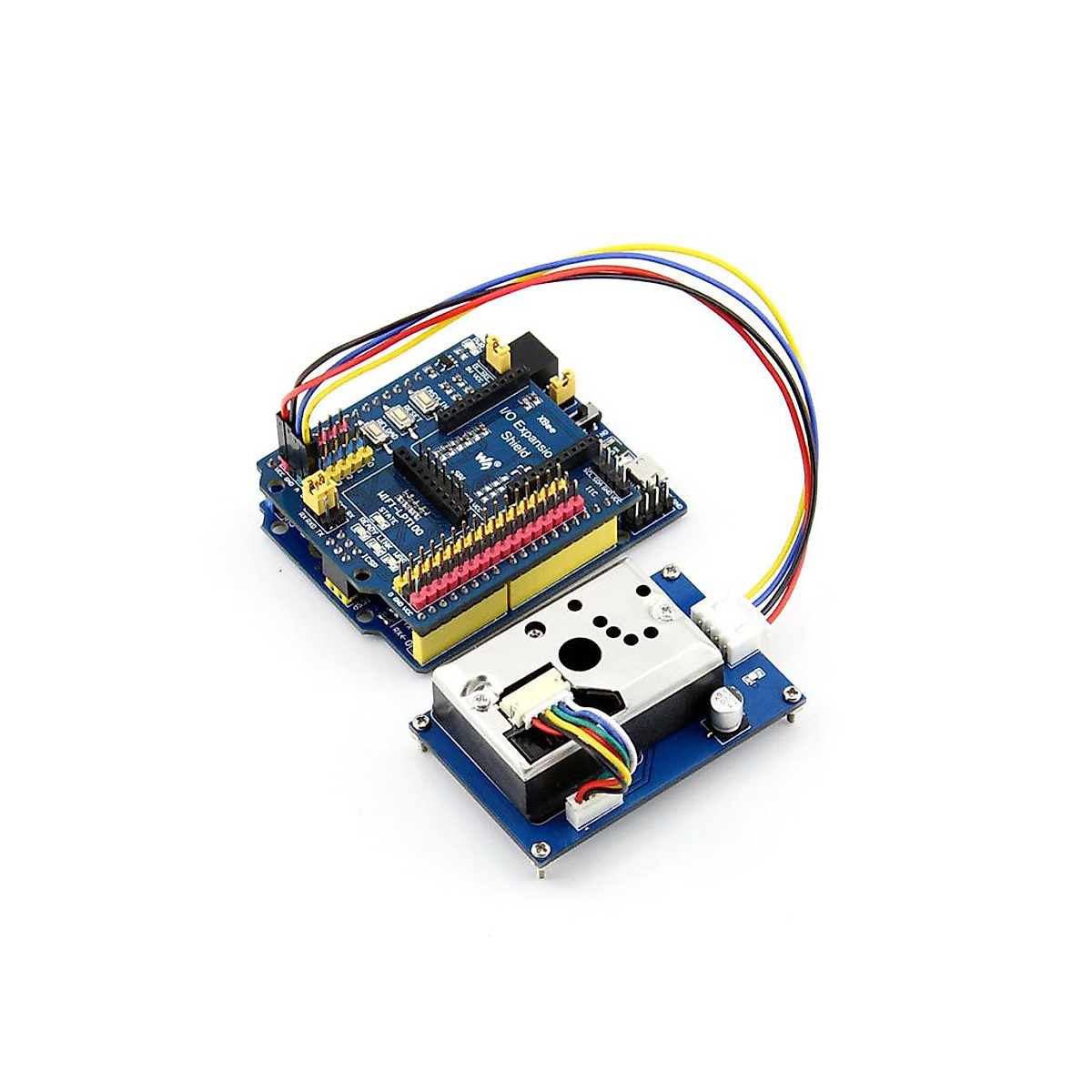 Waveshare Dust Sensor Detector Module with Sharp GP2Y1010AU0F Onboard for Measuring PM2.5 Air Purifier Air Conditioner Monitor