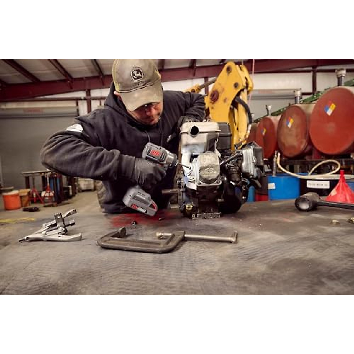 Ingersoll Rand W3111 20V 1/4" Hex Cordless Impact Driver, Mid-Torque, Compact, Pistol Grip