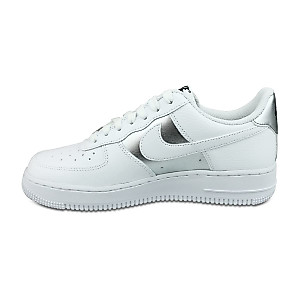 Nike Air Force 1 Womens White/White Black Size 7.5