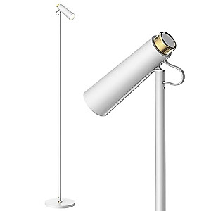 WILIT Floor Lamp Modern Slim Design Reading Light LED Floor Lamps for Bedroom Living Room Office Corner Metal Material 3 Color Temperatures Brightress Dimmable Standing Lamp Easy on Eyes