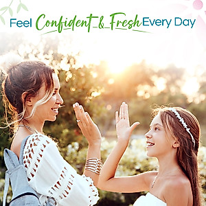 Good for You Girls Aluminum-Free, Natural & Vegan Deodorant for Kids, Preteens, Teens, Safe & Effective Odor Protection, Clear Roll-On, Natural Fragrance | Fresh Honeydew, 3 oz (Pack of 1)