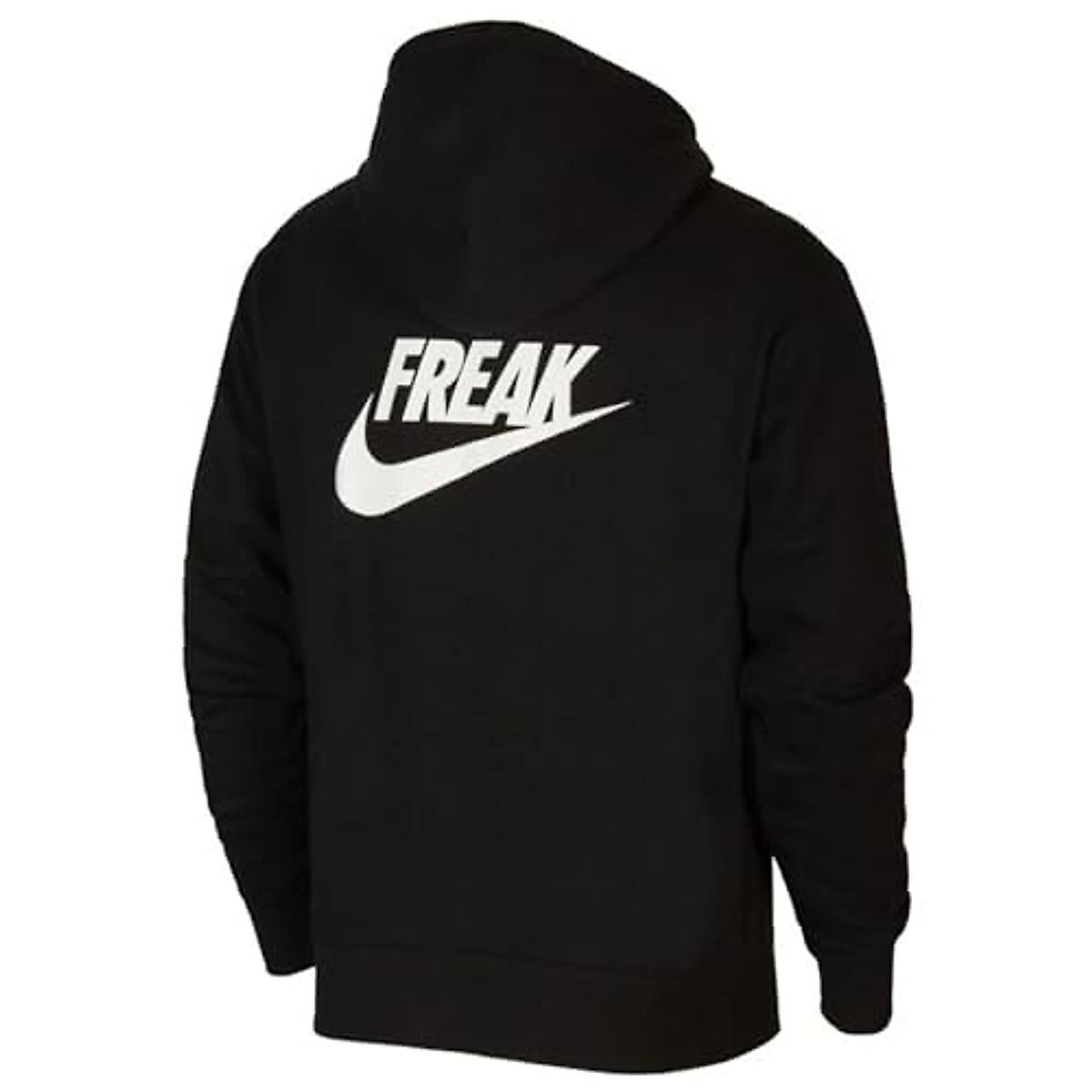Nike Men's Giannis Greek Freak Pullover Hoodie (Large, l) Black/White