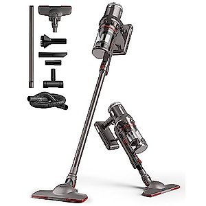 MOYSOUL Cordless Vacuum Cleaner - 9 in 1 Stick Vacuum with 30000pa Powerful Suction & 600W Brushless Motor for Pet Hair Carpet and Floor.