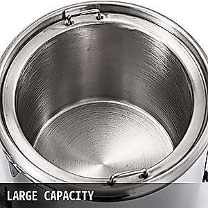 800W/1600W Commercial Cheese Machine Dispenser, Electric Cheese Dispenser Warmer, 30-110℃ Adjustment Cheese Warmer Dispenser with Pump, CE/FCC (Round)