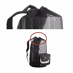 Mares Cruise Mesh Elite Backpack - Foldable Lightweight Mesh Diving Gear Sports Bag w/Drainage Hole, 114 Liter Capacity