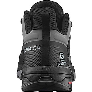 Salomon X Ultra 4 Hiking Shoes for Men, Quiet Shade/Black/Quiet Shade, 11