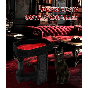 Gothic Cat Scratching Post Large+Gothic Cat Tree