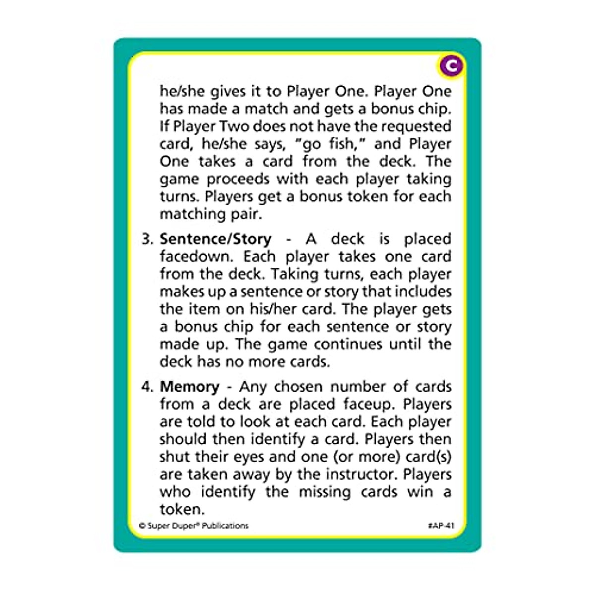 Super Duper Publications | Articulation Photos K Sound Fun Deck Flash Cards | Educational Learning Resource for Children