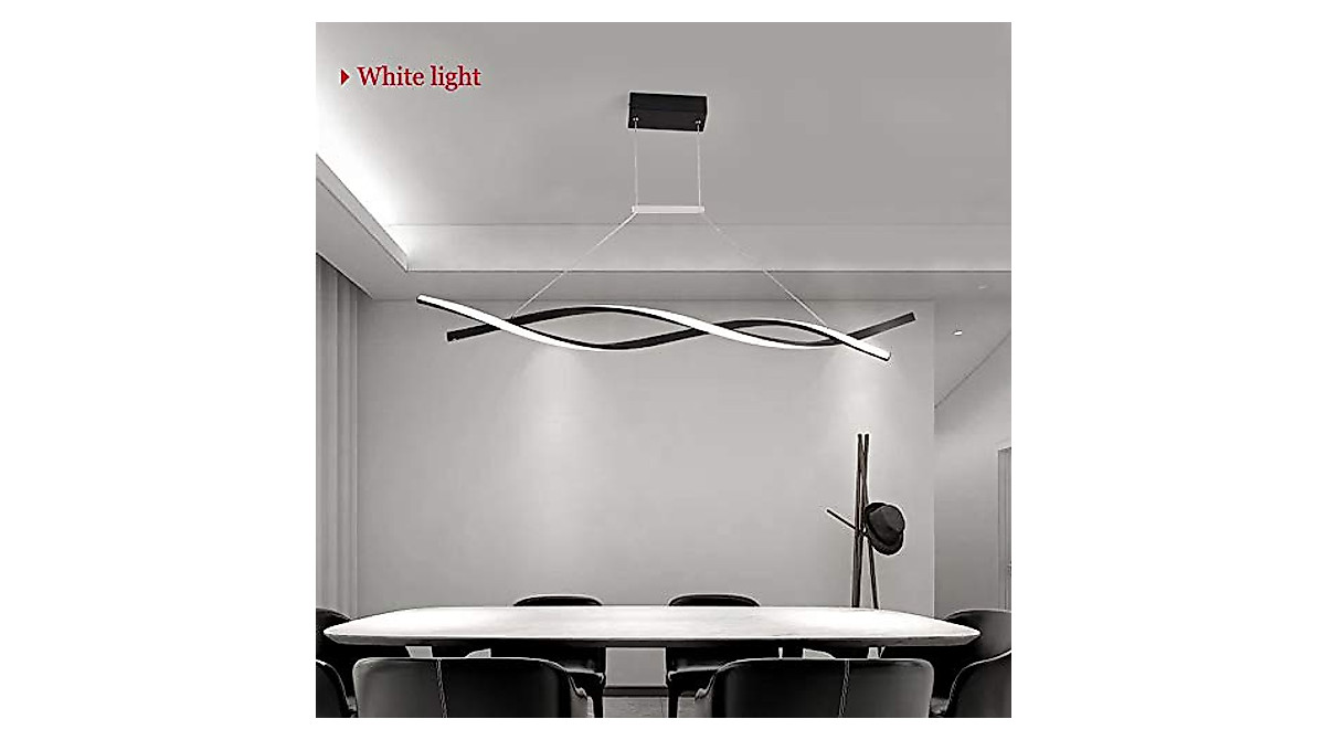 ZipLighting Modern LED Pendant Light - Dimmable, Energy Saving & Stylish