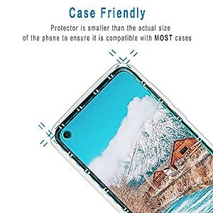 HPTech (2 Pack) Designed for Motorola Moto G Power (2020) Tempered Glass Screen Protector, Anti-Scratch, Bubble Free, Case Friendly