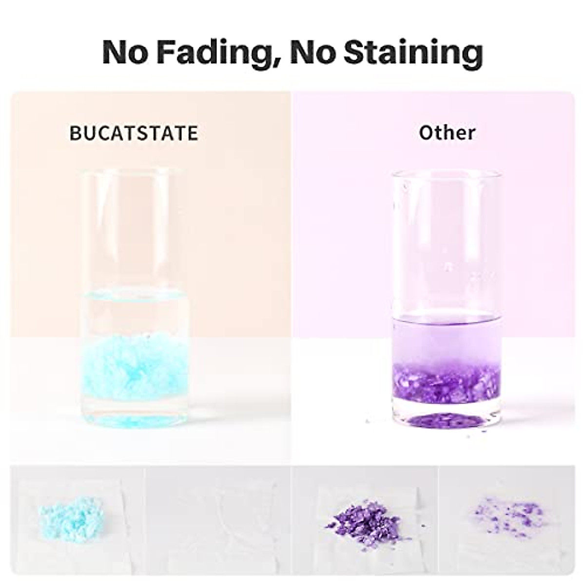 BUCATSTATE Hamster Paper Bedding, 2LBS/900g Dust-Free and Odor Control Paper Litter for Syrian Dwarf Hamsters Gerbils Mice Lemming Degus Reptile Birds (Pink)