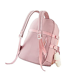MONDAYLUCY Kawaii Backpack For School Cute Aesthetic Kids Backpacks For Girls Elementary Kindergarten With Kawaii Pin And Accessories Chains Mochilas Escolares Para Niñas