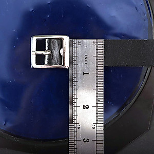 MILAKOO Womens Retro Punk Simple Style Adjustable Leather Buckle Necklace for Biker