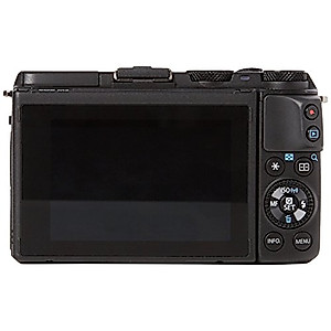 Canon EOS M3 24.2MP 1080P Wi-Fi Camera with EF-M 15-45mm is STEM Lens (Black) International Version (No Warranty)