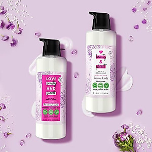 Love Beauty and Planet Shampoo Milk Moisture and Bounce for Waves and Curls Rice Oil and Angelica Essence 100 percent Biodegradable Shampoo 32 oz