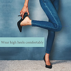 Silicone Toe Protectors for High Heel, Toe Pads, Gel Toe caps, Reusable Toe Sleeve for Women Pain Relief