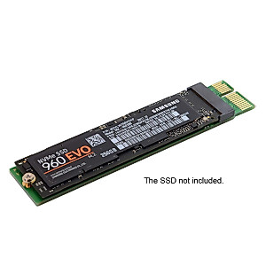 JSER NGFF M-Key NVME AHCI SSD to PCI-E 3.0 1x PCIE4.0 x1 Vertical Adapter Compatible for XP941 SM951 PM951 960 EVO SSD