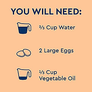 Duncan Hines Simple Mornings Blueberry Streusel Premium Muffin Mix, 20.5 oz