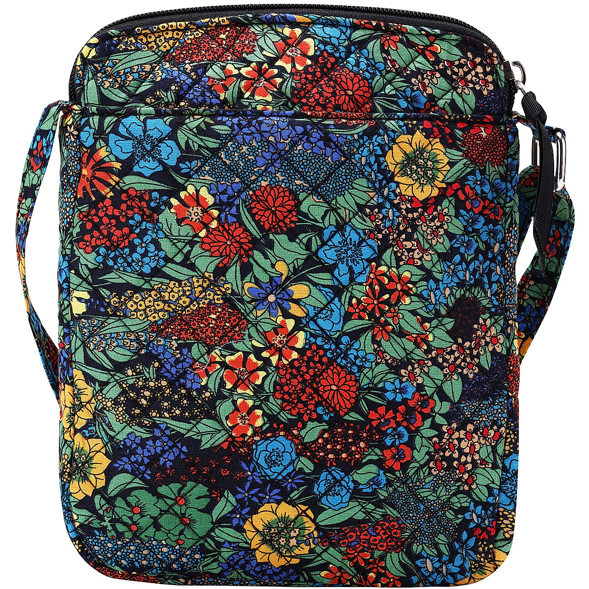 Brentano Cotton quilted small crossbody wallet purse (DESERT BLOOM)