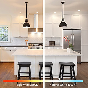 KGC LED Edison Globe Light Bulbs, Neutral White 4000K CRI 90, LED Filament Light Bulb, 5W Equivalent to 40W, G25(G80) Dimmable, Milky Glass, Bathroom Vanity Mirror Light, Pack of 6