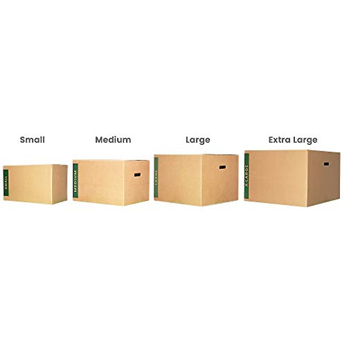Large Moving Boxes Pack of 12 with Handles– 20" x20" x15" – Cheap Cheap Moving Boxes