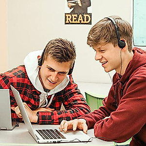 Soundnetic SN09 Disposable Stereo Headphones, Black, Count of 100, Pack of 1