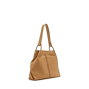 Vince Camuto womens Gavyn Shoulder Bag, Light Cognac, One Size US