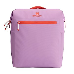 Stanley All Day Madeleine Midi Backpack Soft Cooler 14.8 qt | 20 Can Cooler with Handle and Shoulder Straps | 24 Hour Cooling | Insulated Travel Bag with Zipper | BPA-Free | Lilac